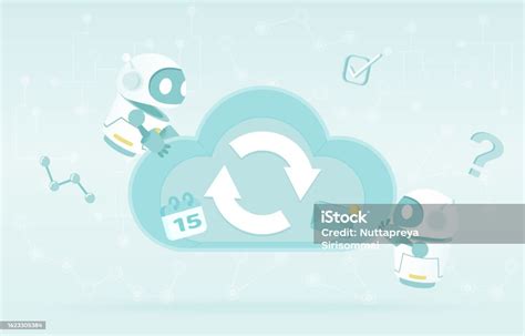 Cloud Computing And Artificial Intelligence Technology Concept Stock Illustration Download