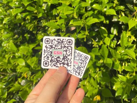 Custom Qr Code Labels Personalized For Businesses Social Media Or