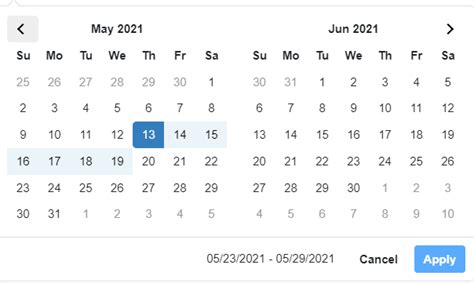 How To Prevent User From Not Selecting Date More Than A Week · Issue