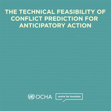 Event The Technical Feasibility Of Conflict Prediction For