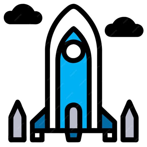 Premium Vector A Spaceship Icon Icon