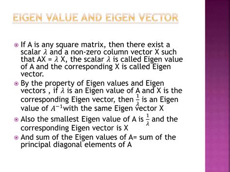 Solution Of Equations And Eigenvalue Problems Pptx