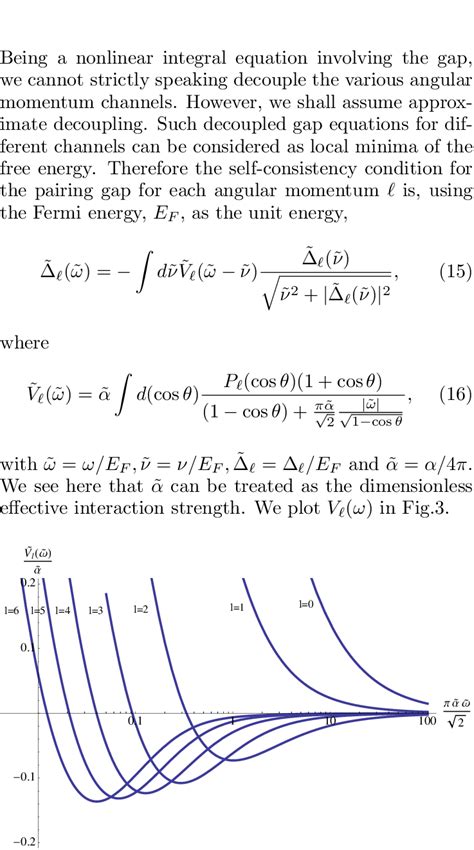 Angular Momentum Decomposition Of The Interactioñinteractioñ V ˜ ω