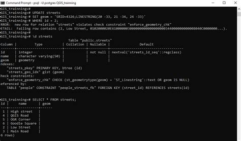 Postgis Check Constraint On Geometry Column Is Not Working As Expected Geographic