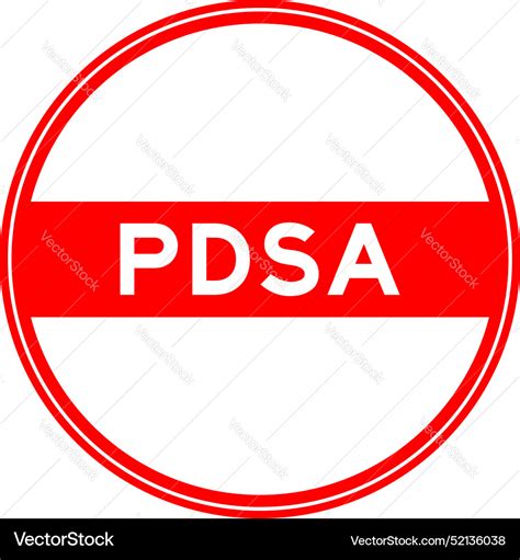 Red Color Round Seal Sticker In Word Pdsa Vector Image Red Color Round Seal Sticker In Word Pdsa Vector Image