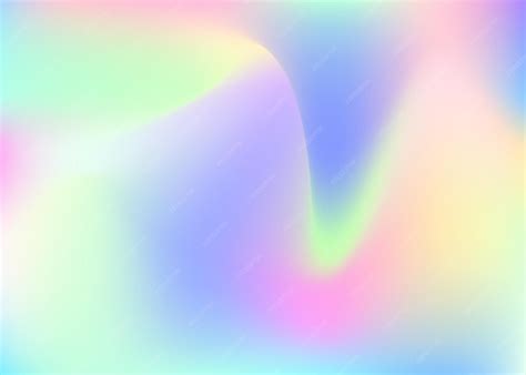 Premium Vector Holographic Abstract Background