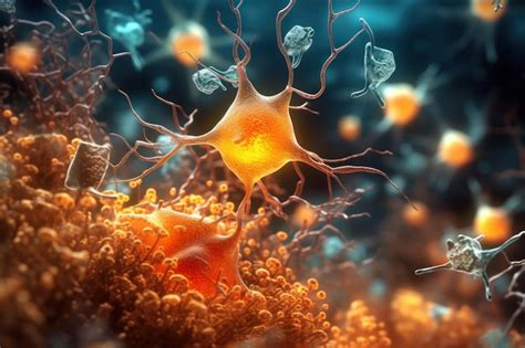 Premium Photo Neural Network Complexity An Abstract Fusion Of Biology Generative Ai Illustration