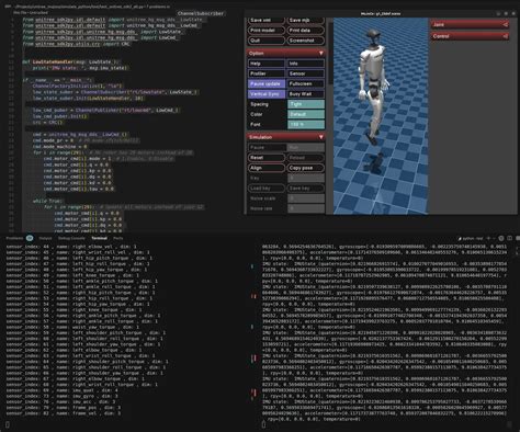 G1 In Mujoco Getting Started Logans Robot