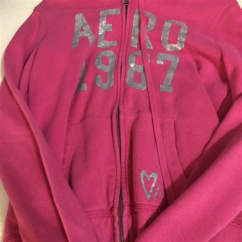 Aeropostale Hot Pink Jacket Depop