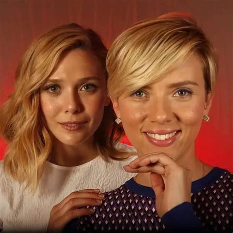Elizabeth Olsen And Scarlett Johansson Scrolller