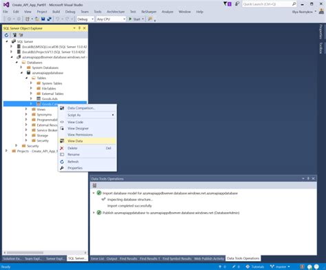 Api App In Azure With Aad Authetification And Web Jobs
