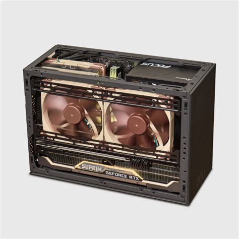 Ssupd Meshroom D Mini Itx Small Form Factor Sff Case Full Mesh Side Panel Black Color