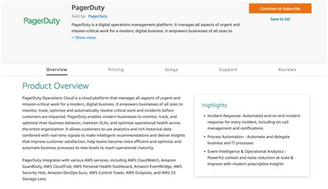 Aws Marketplaceで提供開始。pagerduty® Runbook Automationとpagerduty® Process Automation On Prem