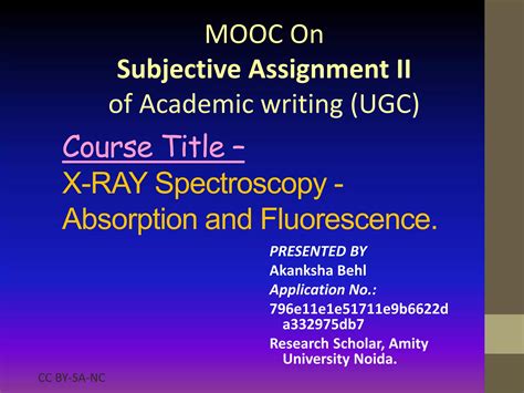 X Ray Spectrometer Ppt At Harry Cairns Blog