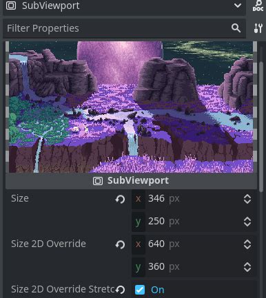 Adjust Subviewport Resolution To Fit In A UI Node Help Godot Forum