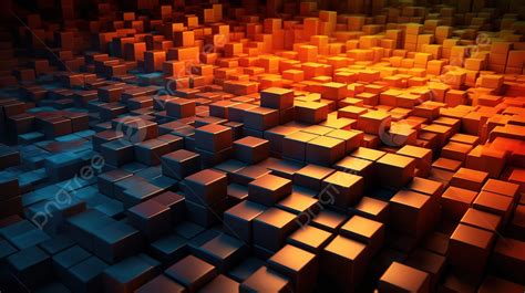 Abstract Background Of Cubes Rendered In 3d With Varied Heights 3d Texture Cube Background