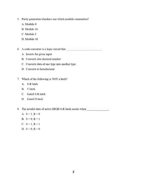 Solved Part A Objectives Answer All Questions In Answer