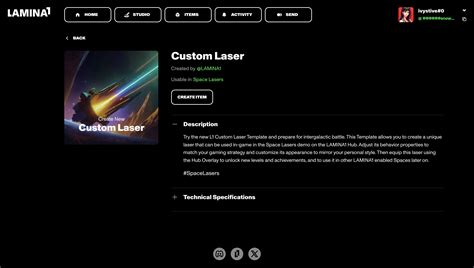 Tutorial Creating A Custom Laser Deploying It In Game Lamina1