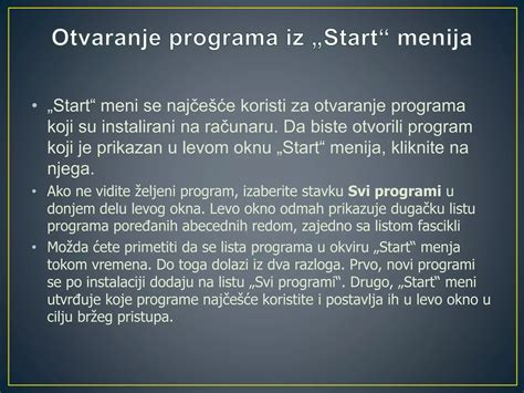 Taskbar Start Menu PPT