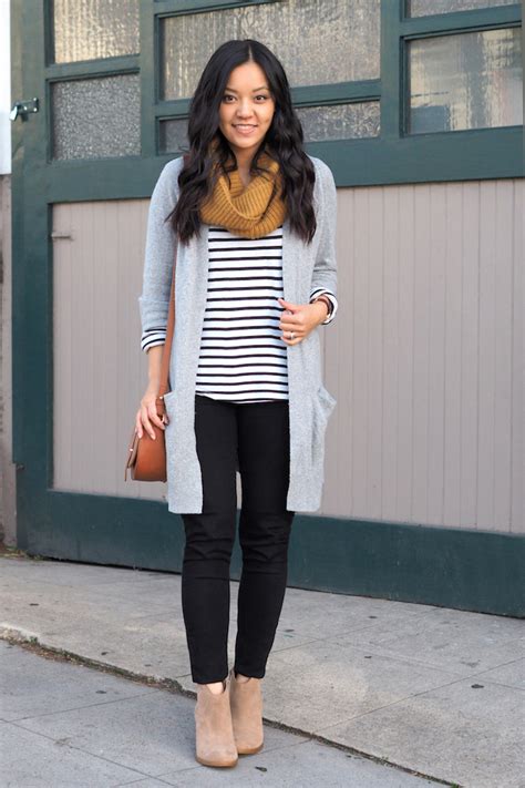 Putting Me Together 5 Outfits With A Grey Cardigan