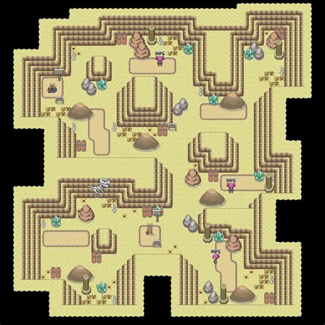 Fossil Cave F2 Game Map Of Monstermmorpg Route Id 178 Zone Ground