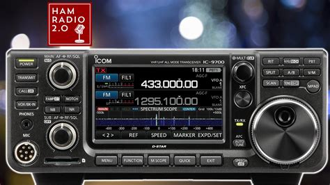 Unboxing The Icom IC 9700 Radio 100 Watts On VHF Satellite Radio