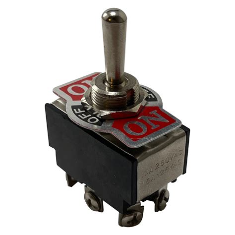 Heavy Duty Momentary Mom On Off Mom On Metal Toggle Switch 20 Am
