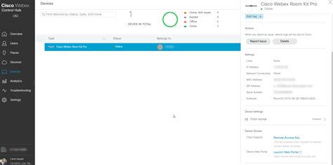 Unable To Sign In To Cisco Spark Room Kit Web Login Cisco Community
