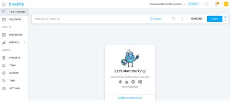 Github Saurabhsolanki Clockify Clockify Clone Clockify Is A Time Tracker And Timesheet App