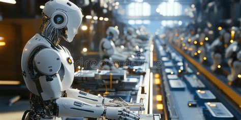 A Robotic Automated Factory Using Advanced Tech To Optimize