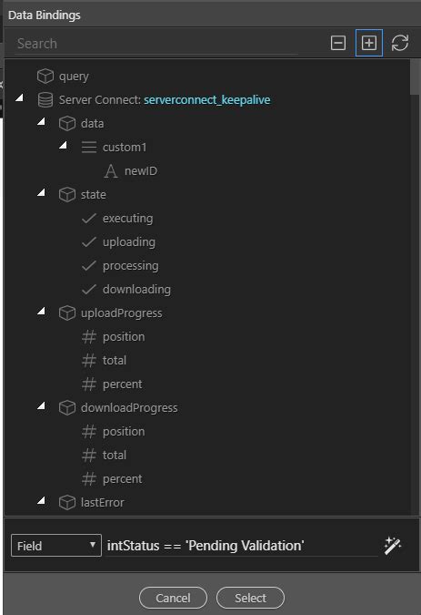 Search Data Bindings Available Actions Feature Request Wappler Community