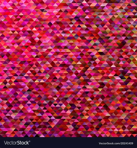 Abstract Mosaic Triangle Tile Background Trendy Vector Image