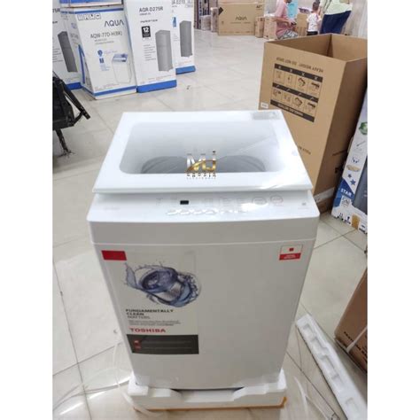Jual Mesin Cuci 1 Tabung Toshiba Aw M 901 Bn Top Loading 8 Kg Shopee