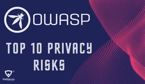 OWASP Top 10 Privacy Risks Wattlecorp Cybersecurity Labs