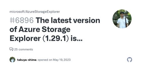 The Latest Version Of Azure Storage Explorer 1291 Is Unable To View