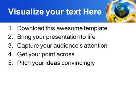 Global Unity Nature PowerPoint Template