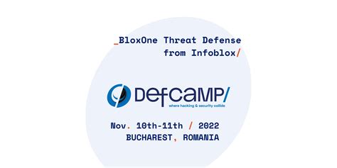 BloxOne Threat Defense From Infoblox DefCamp