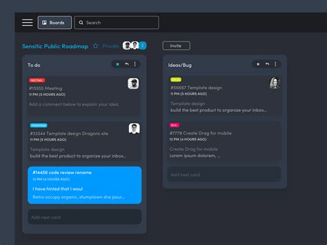 Trello Web UI Dark Mode By Adrianna Kowalska On Dribbble