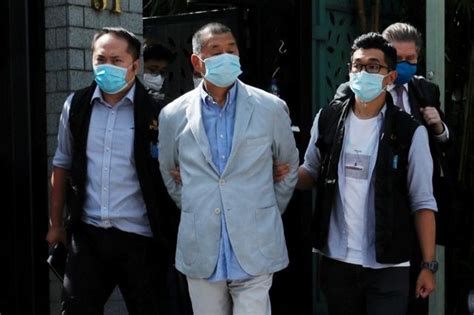 香港壹传媒黎智英等9人涉勾结外国势力被捕 数百警员搜证被批制造“白色恐怖” Bbc News 中文