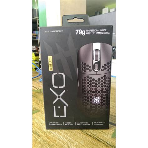 Mouse Tecware Exo Wireless Professional Grade Gaming Black Shopee Philippines