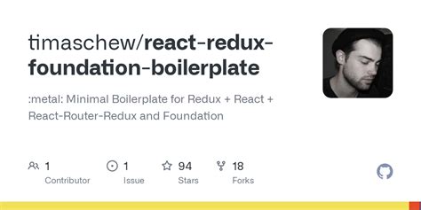 Github Timaschewreact Redux Foundation Boilerplate Metal Minimal