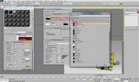 Explaining Reflections And Using Array Function In 3ds Max