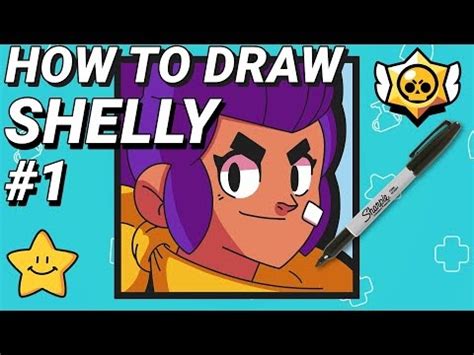 Blog Of Movestar How To Draw Shelly Brawl Stars Brawler