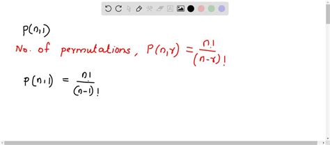 Solved Simplify The Permutation Pn 1 Numerade