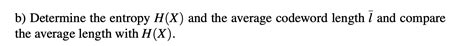 Solved Let The Prefix Free Source Code For A Random Variable