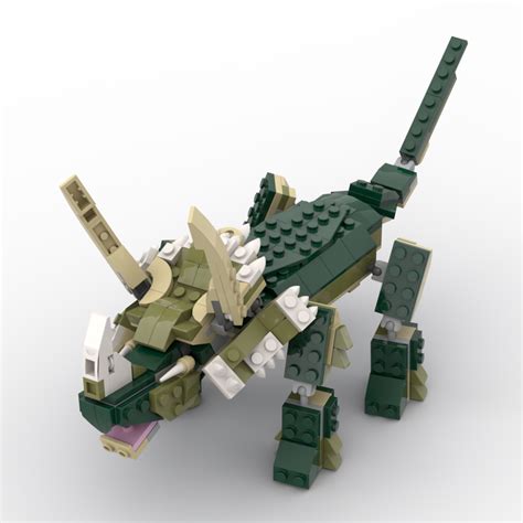 Lego Moc Triceratops 31121 Alternate Build By Macharius Rebrickable Build With Lego