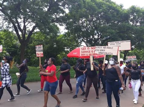 Sex Workers In Protest March In Lilongwe We Provide Essential Services Malawi Nyasa Times