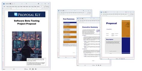 Software Beta Testing Project Proposal Template Download