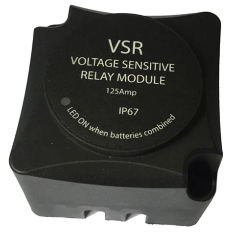 Button Switch Voltage Sensitive Relay Vsr Automatic Charging Relay 125a Dual Battery