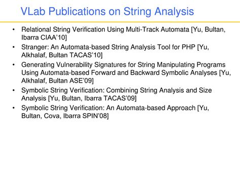 Ppt Eliminating Web Software Vulnerabilities With Automated